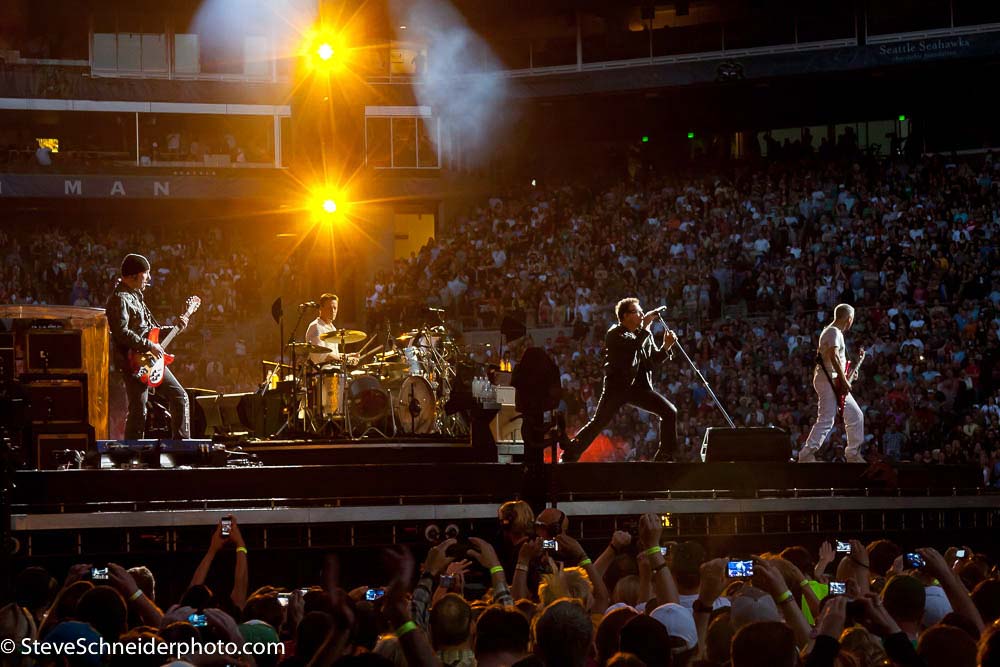 U2 – Quest Field, Seattle, WA - 6-4-11 -01 – Schneider Photography Store